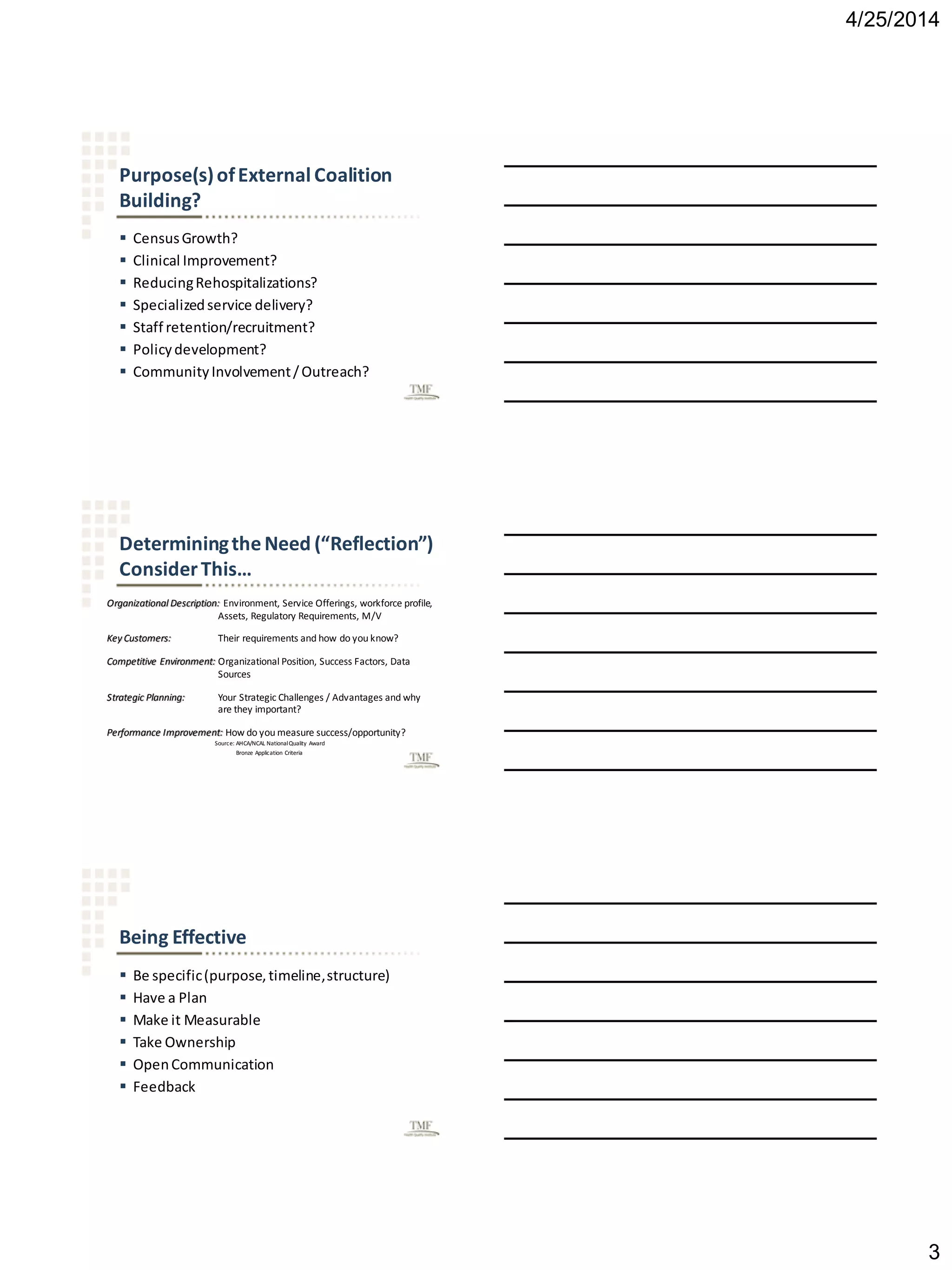 Unity is strength presentation handout | PDF