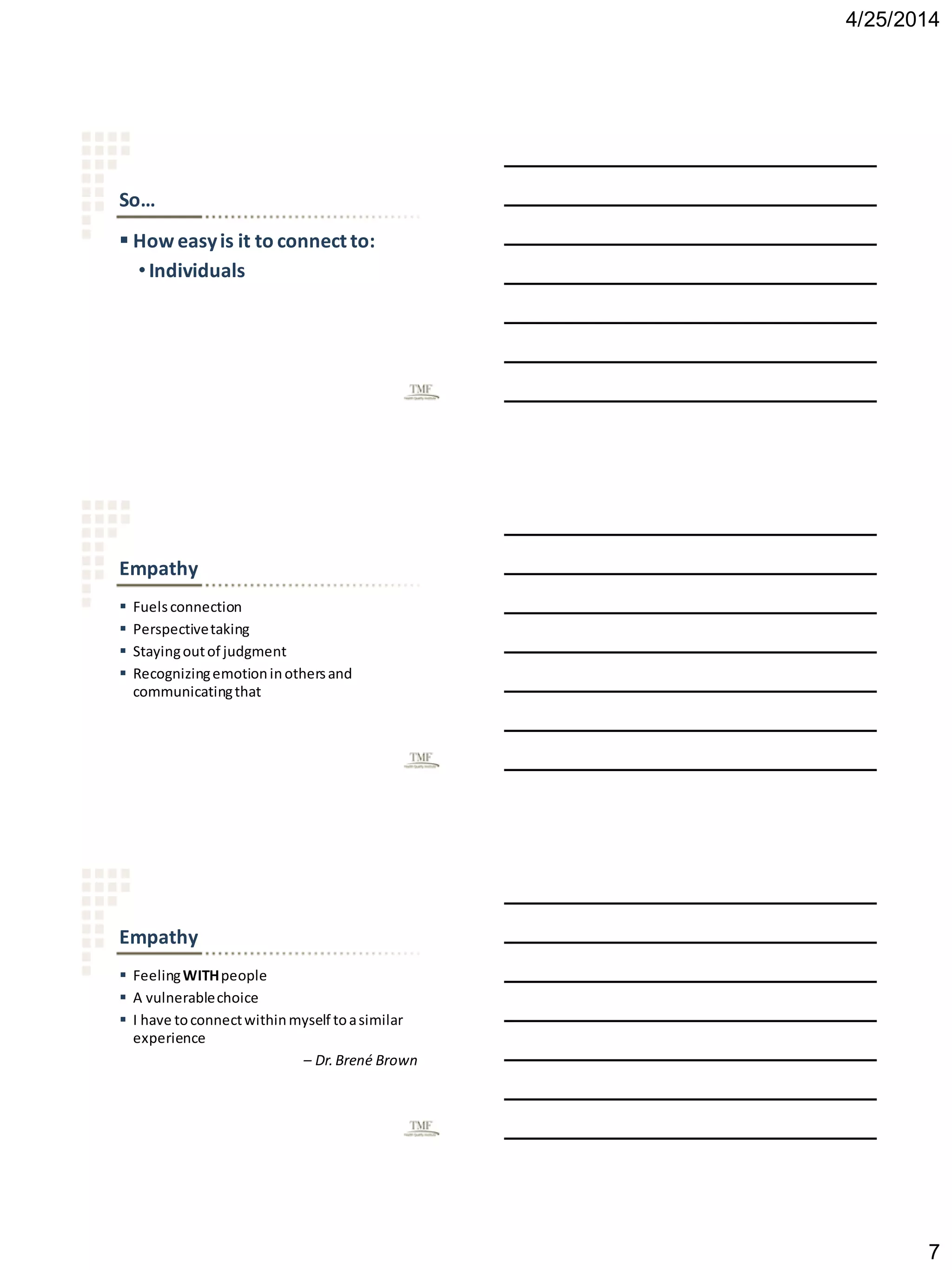 Unity is strength presentation handout | PDF