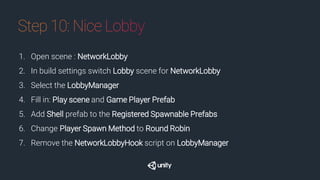 Unity Korea_Unity Day_Multiplayer | PPT