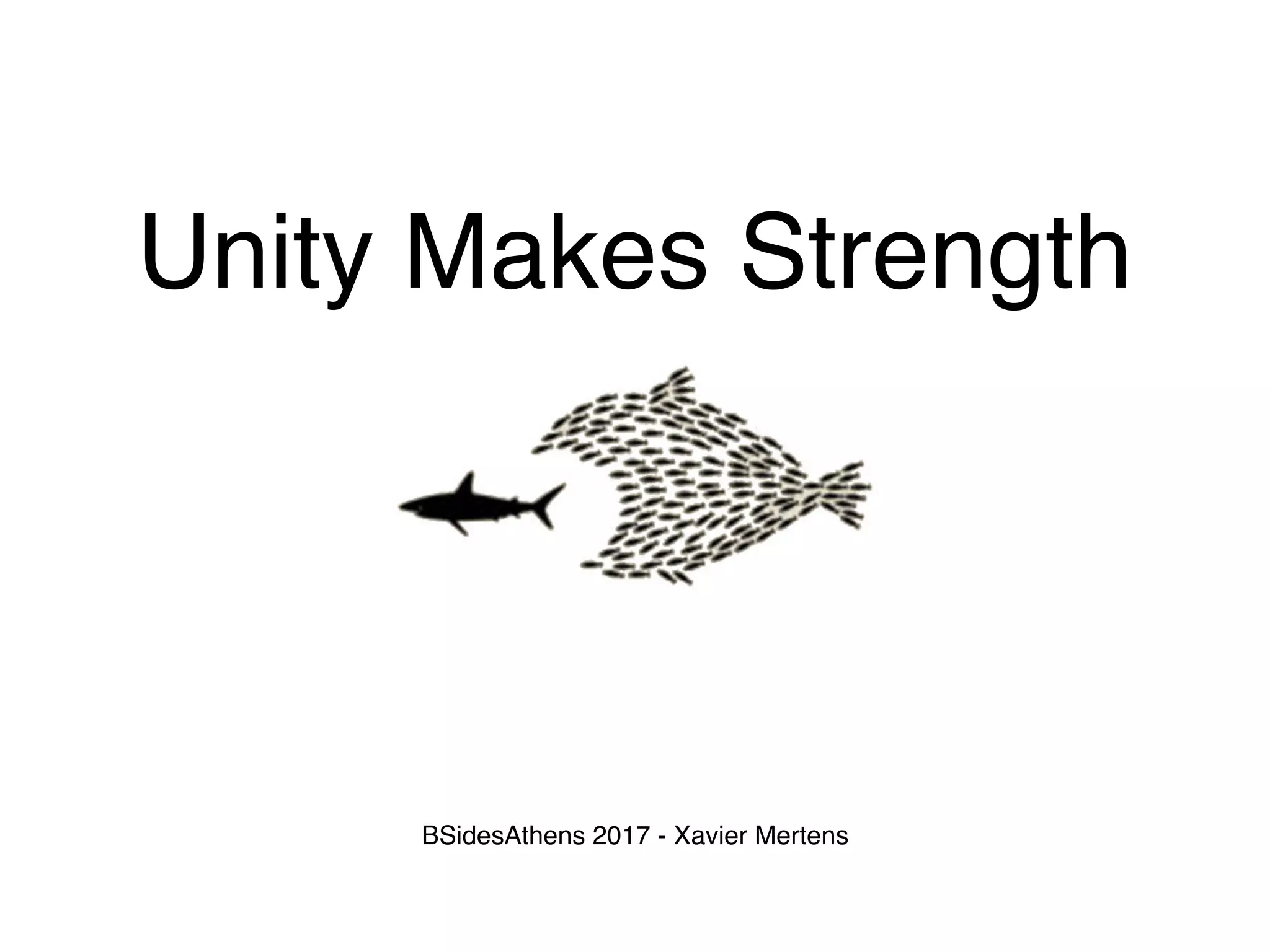 Unity Makes Strength | PPT