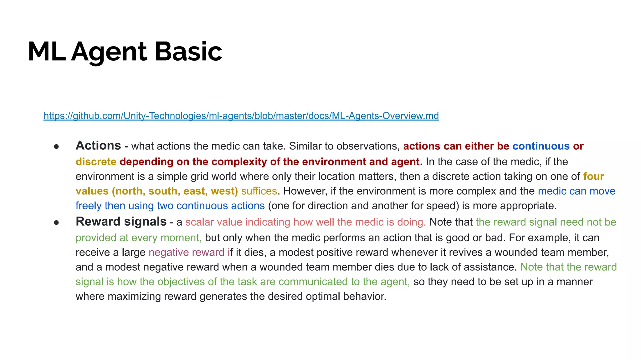 Unity ml agent quick guide | PDF