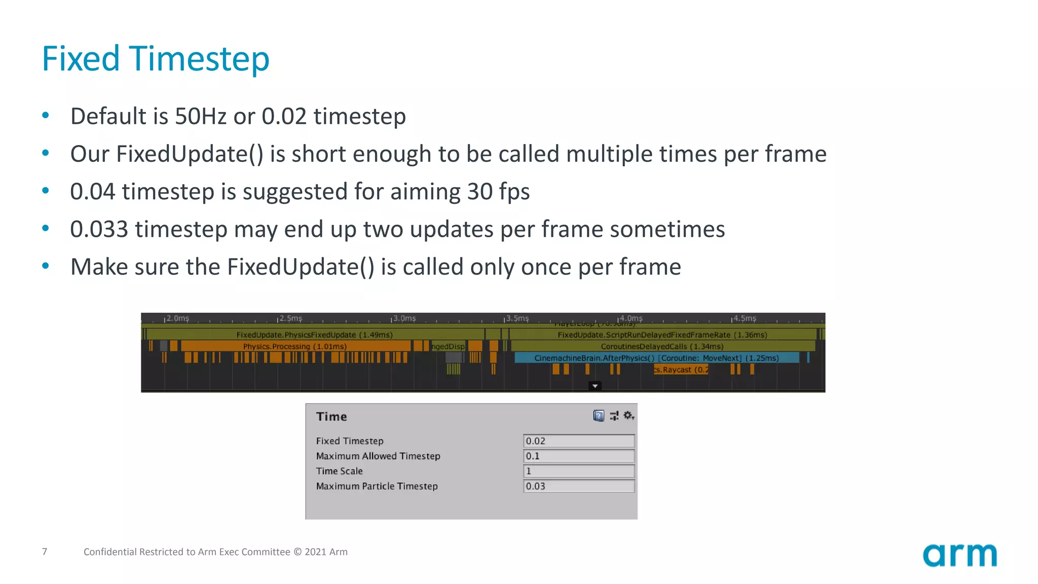 Unity mobile game performance profiling – using arm mobile studio | PPT