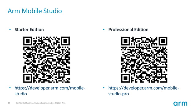 Unity mobile game performance profiling – using arm mobile studio | PPT
