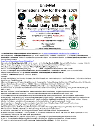 UnityNet International Day of the Girl - Investing In Girls Presentation 2024-10-11 | PDF