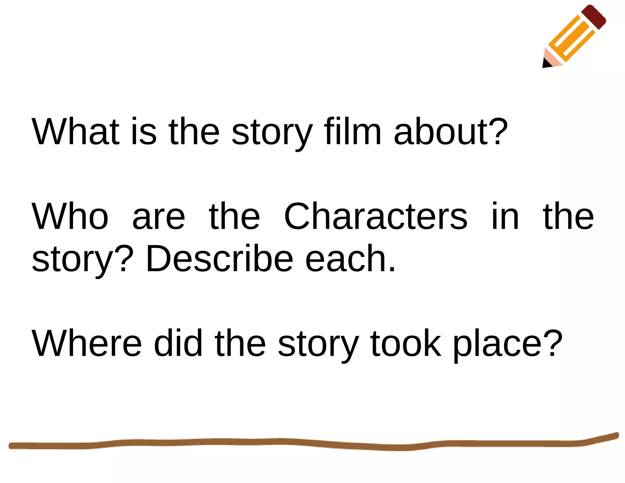Unity Of Plot Setting And Characterization Ppt 