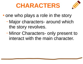 Unity of plot, setting and characterization | PDF