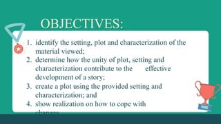 UNITY OF PLOT, SETTING AND CHARACTERIZATION LESSON.pptx