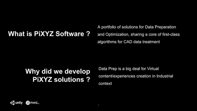 Unlock Your CAD Data for Real-Time Development (Unity+PiXYZ) - AEC ...