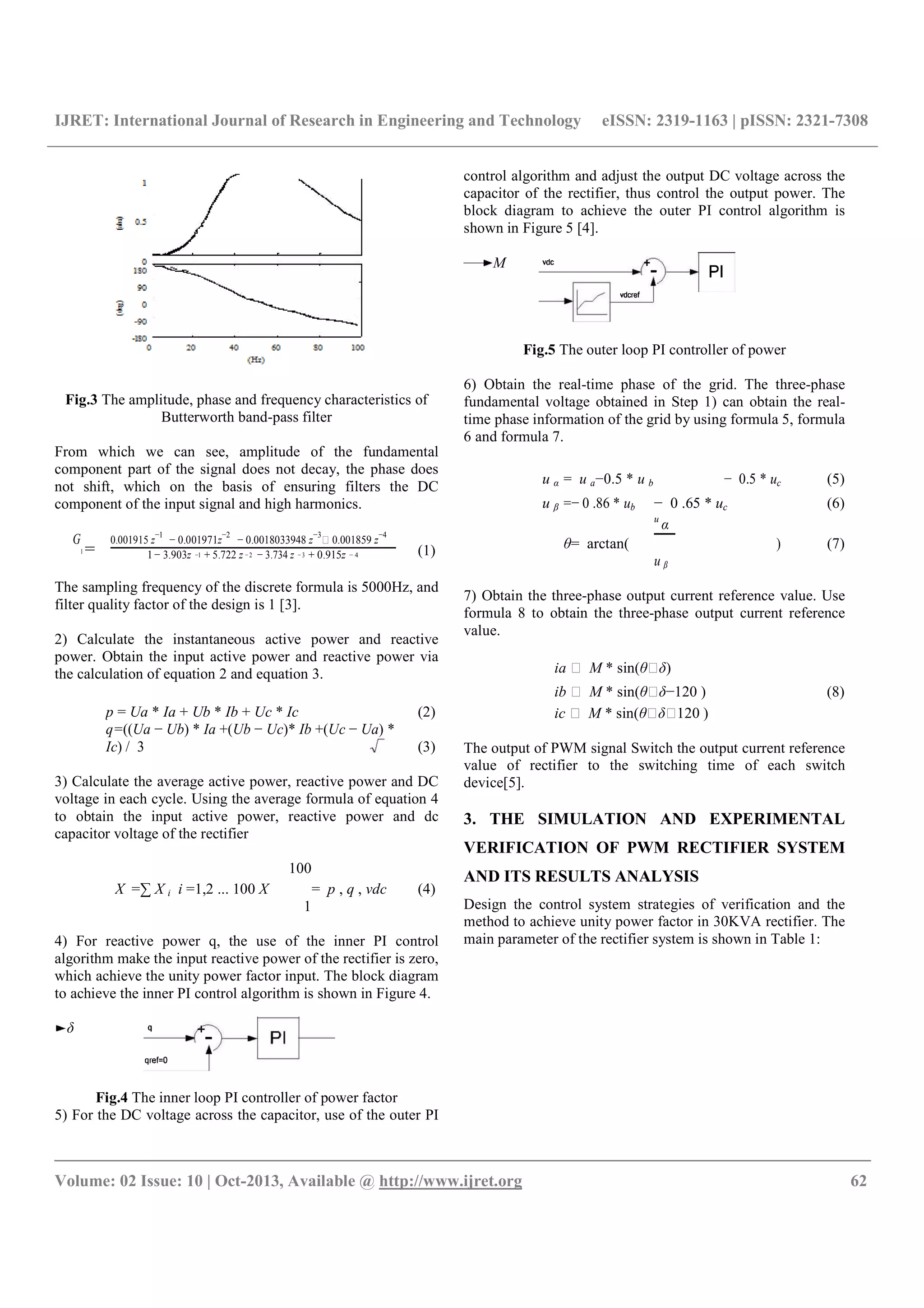 Unity Power Factor Control By Pwm Rectifier Pdf