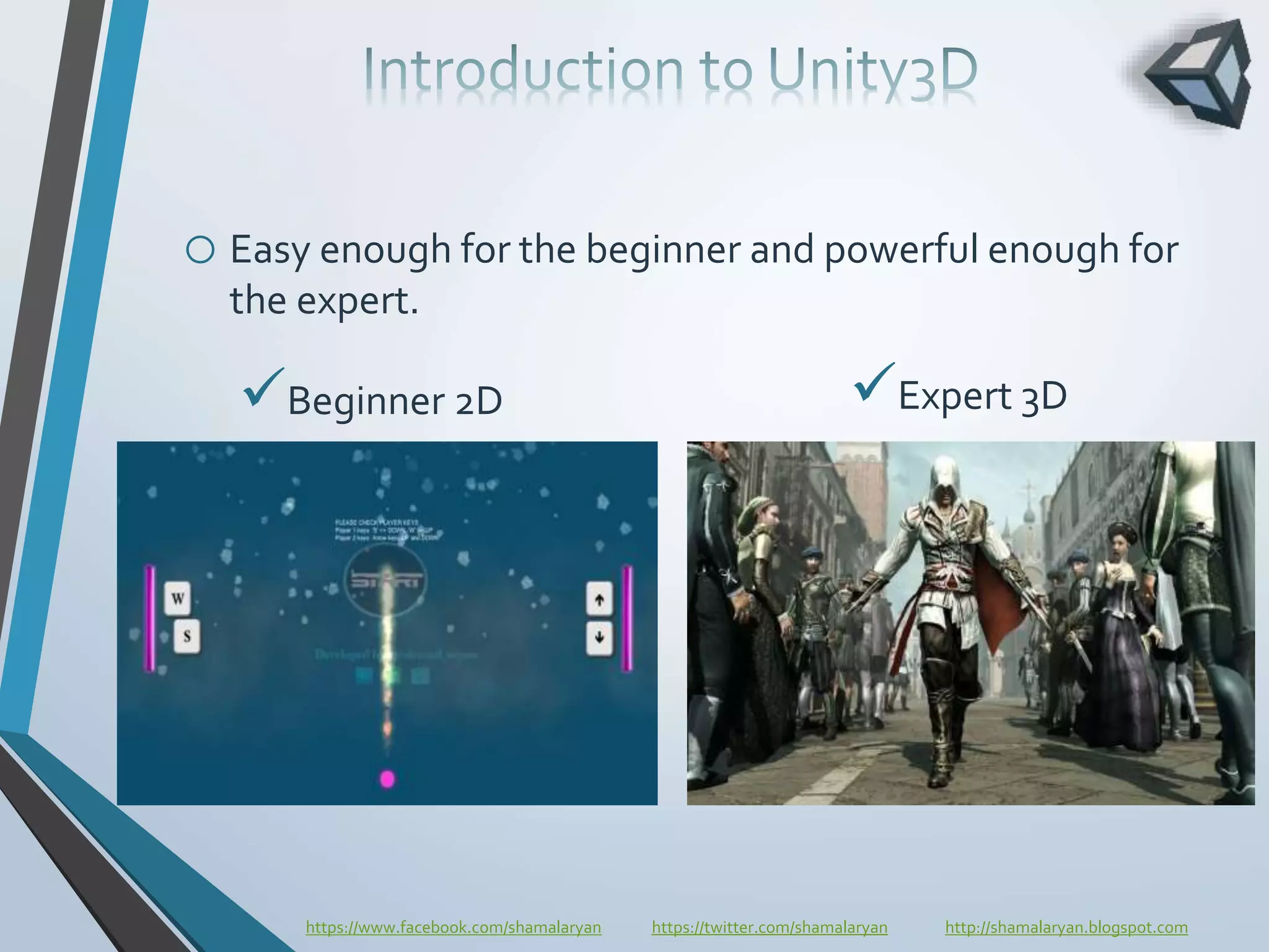 Unity3D Basic Concepts by: shamal aryan | PPT