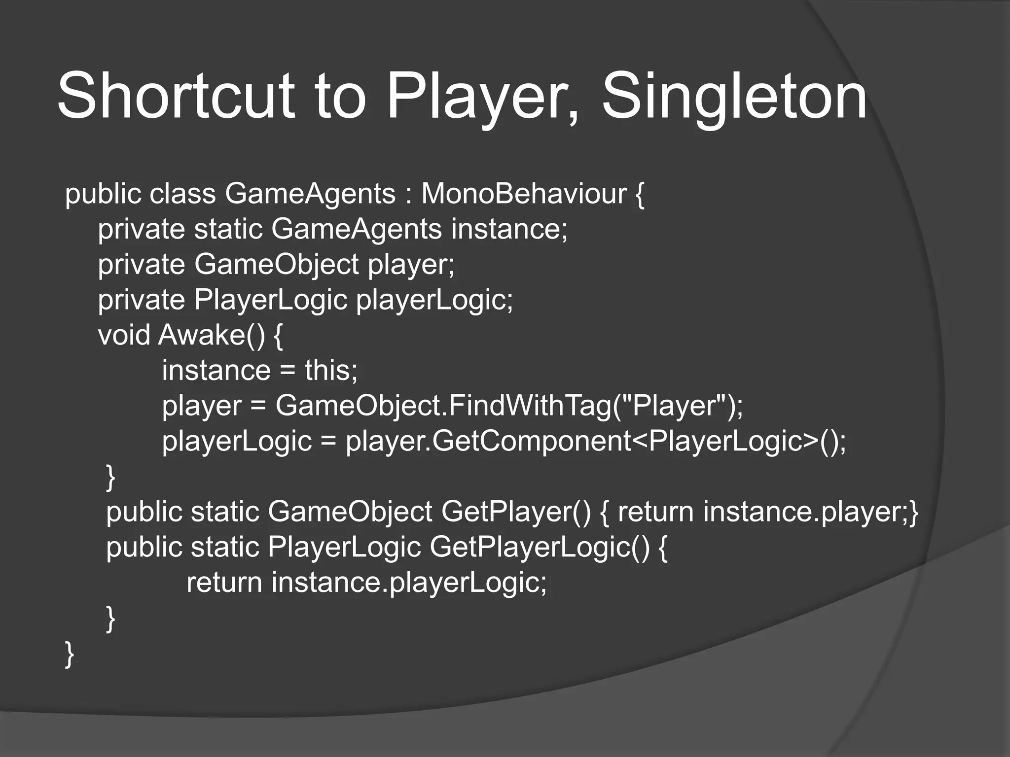 Unity programming 1 | PPT
