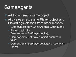 Unity programming 1 | PPTX