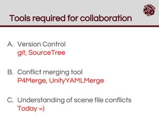 Unity scene file collaboration | PPT