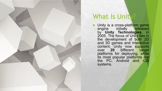 Unity tutorial | PDF