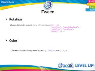 Unity Tween Engine by Edi | PPT