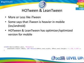 Unity Tween Engine by Edi | PDF