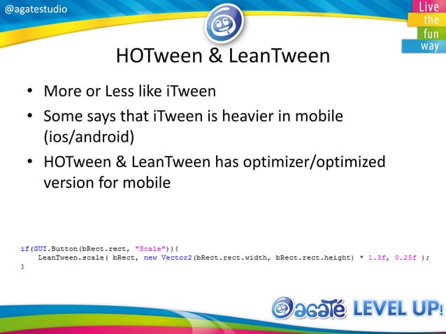Unity Tween Engine by Edi | PPT