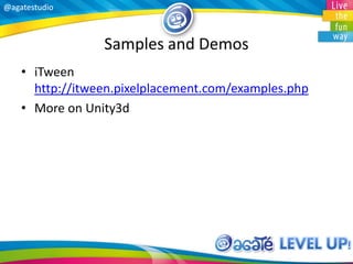 Unity Tween Engine by Edi | PPT