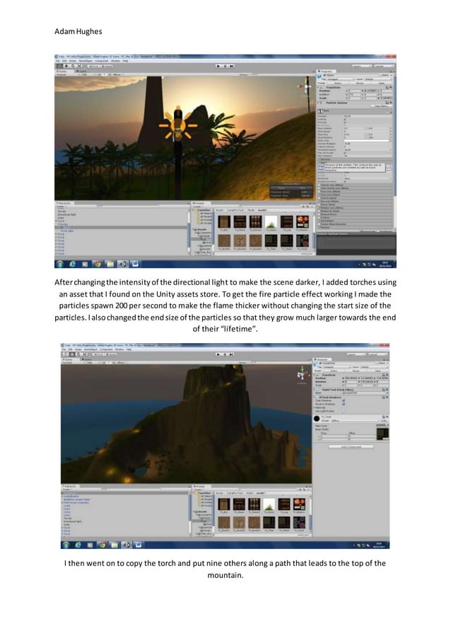Unity 3D Game Workflow | DOCX | 3-D Graphics | Computer Software and ...