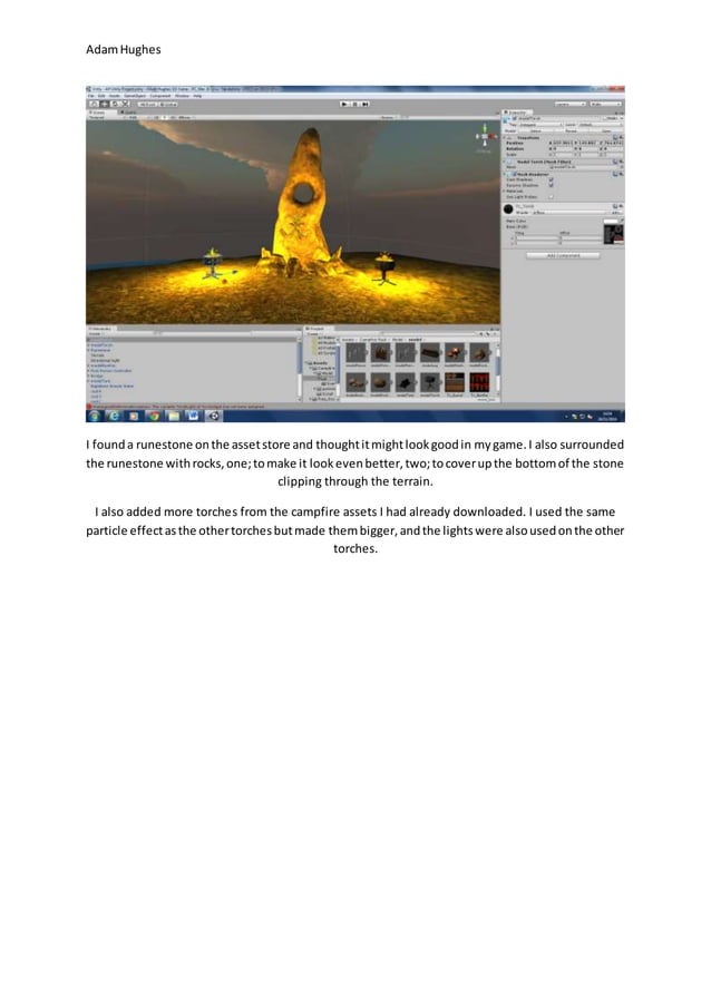 Unity 3D Game Workflow | DOCX | 3-D Graphics | Computer Software and ...