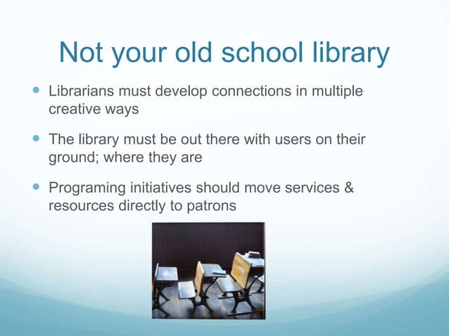 Univ. library outreach | PPT