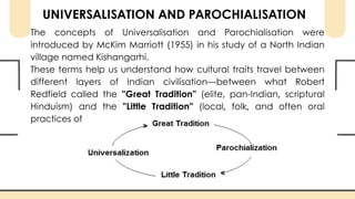 Universalization and Parochialization in | PPT