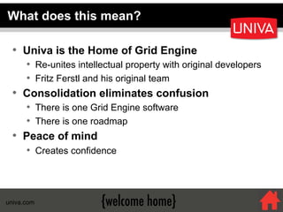 Univa Acquires Grid Engine Assets | PDF