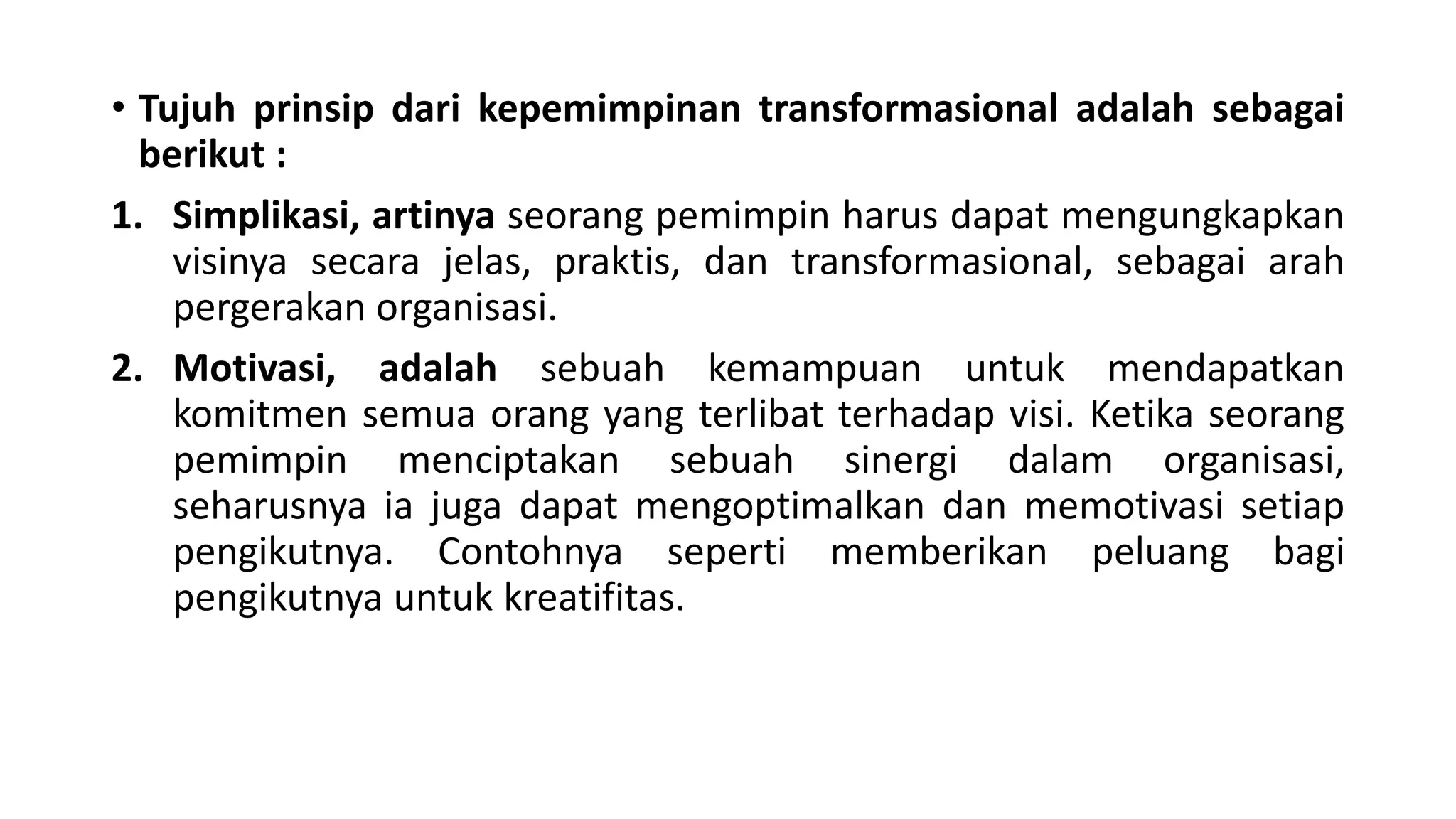 UNIVA BAB VII KEPEMIMPINAN TRANSFORMASIONAL.pptx