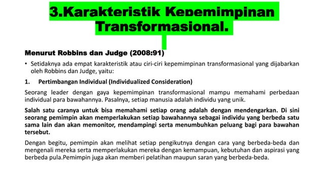 UNIVA BAB VII KEPEMIMPINAN TRANSFORMASIONAL.pptx