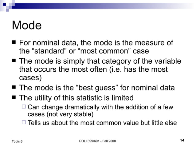 Univariate Analysis | PPT