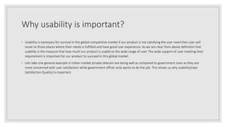 Shallow Dive in Univarsal usability and its need | PPT