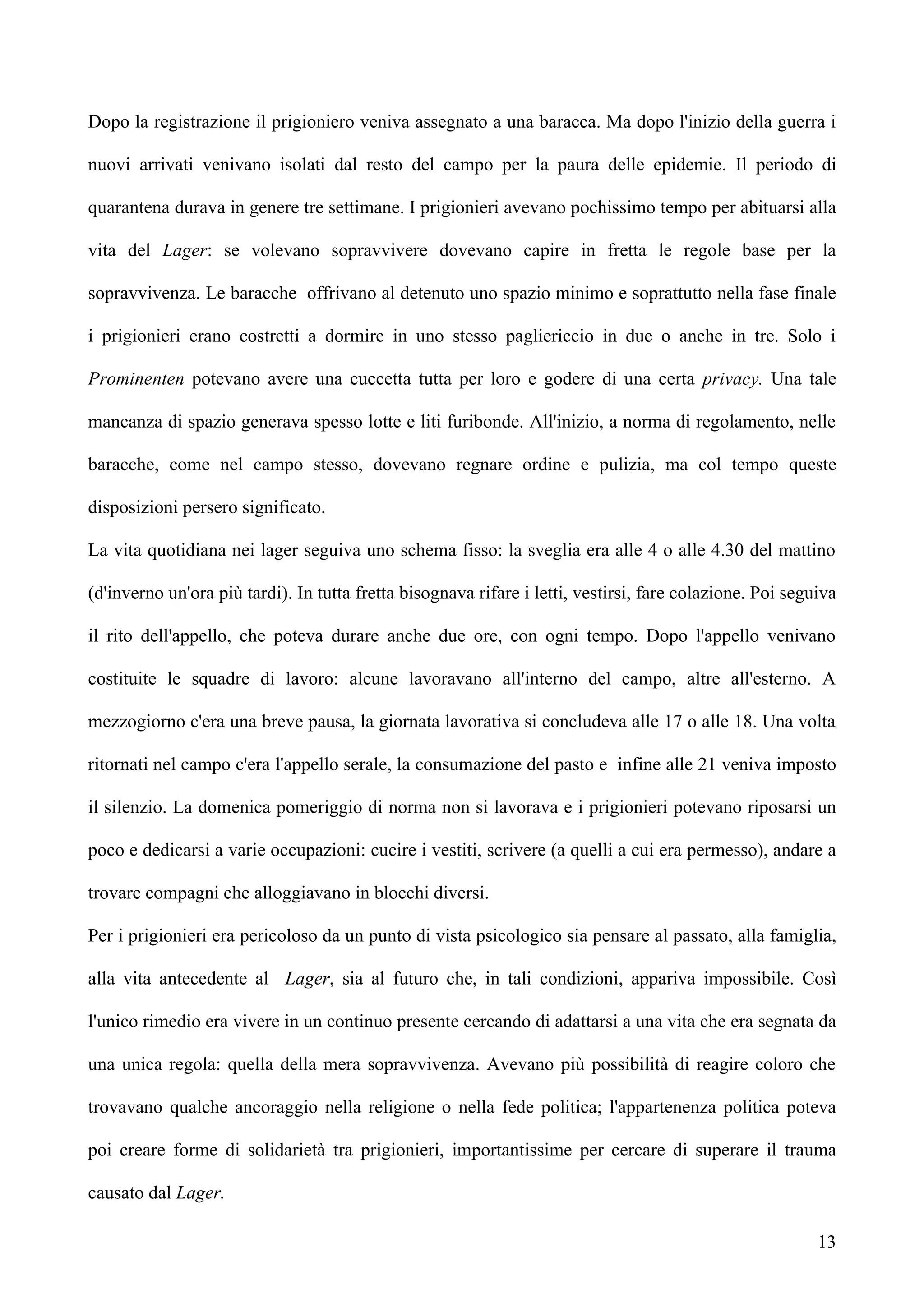 L'universo concentrazionario nazista | PDF