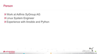 Automated UCS configuration with Ansible | ODP