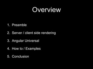 Angular Universal | PPT | Free Download