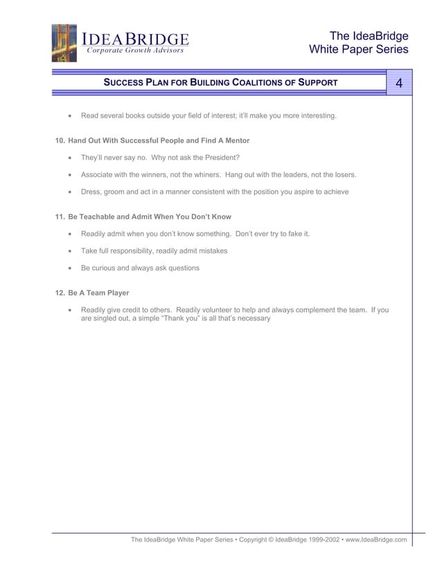 Universal principles of success | PDF