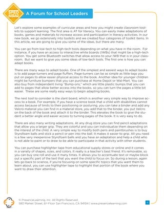 Universal Design for Learning & Assistive Technologies: What Do They ...