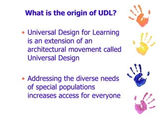 Universal Design For Learning Final | PPT