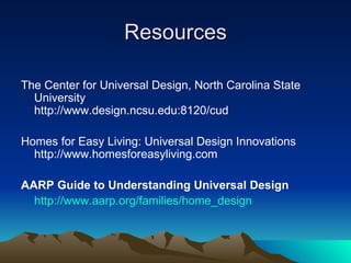 Universal Design: The Seven Principles | PPT