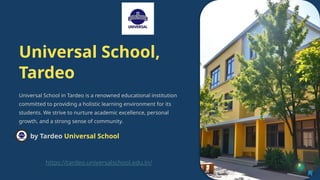 Best IGCSE School in Tardeo, South Mumbai | PPTX | Professional School ...