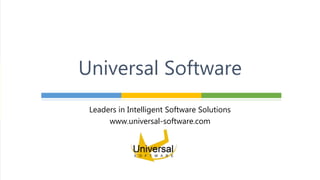 Universal Software | PDF