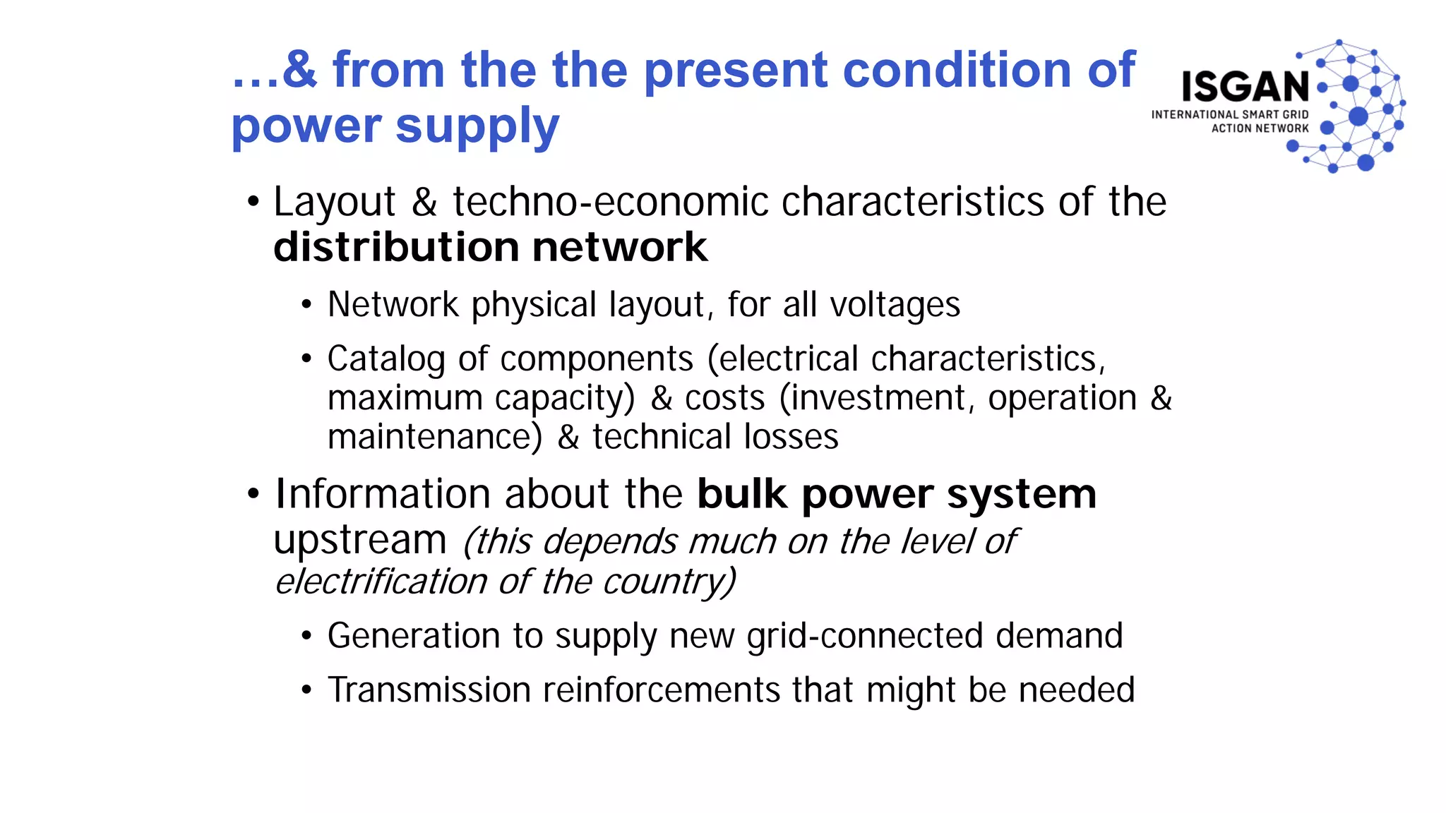 Comprehensive On&Off-Grid Planning For Universal Access. The Reference ...
