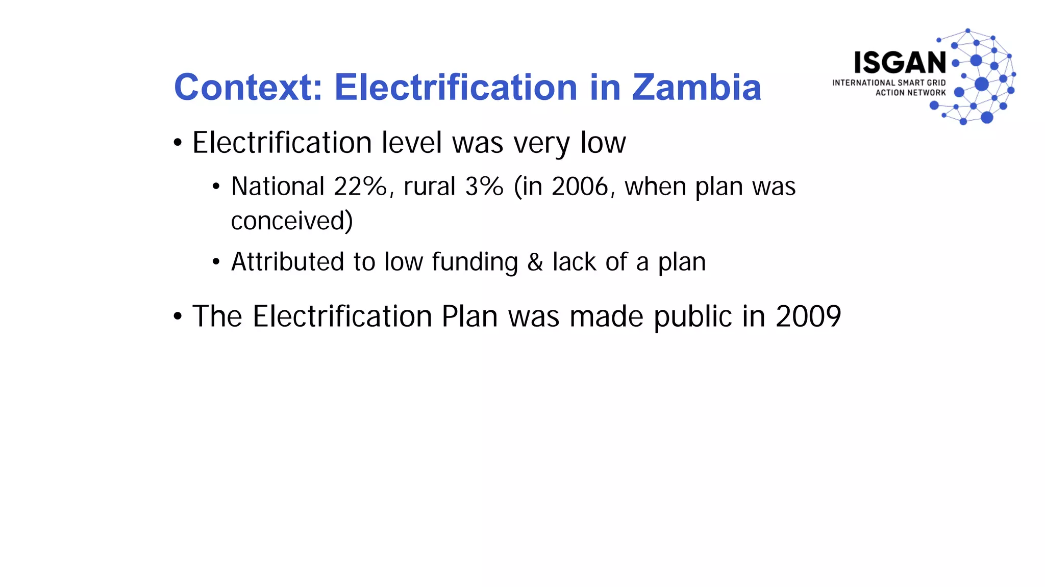 Comprehensive On&Off-Grid Planning For Universal Access. The Reference ...