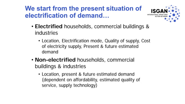 Comprehensive On&Off-Grid Planning For Universal Access. The Reference ...