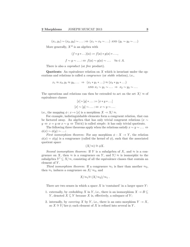 Universal algebra (1) | PDF