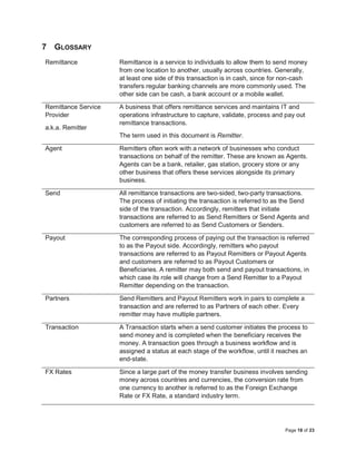 Universal api dataexchangestandards_remittanceindustry | PDF