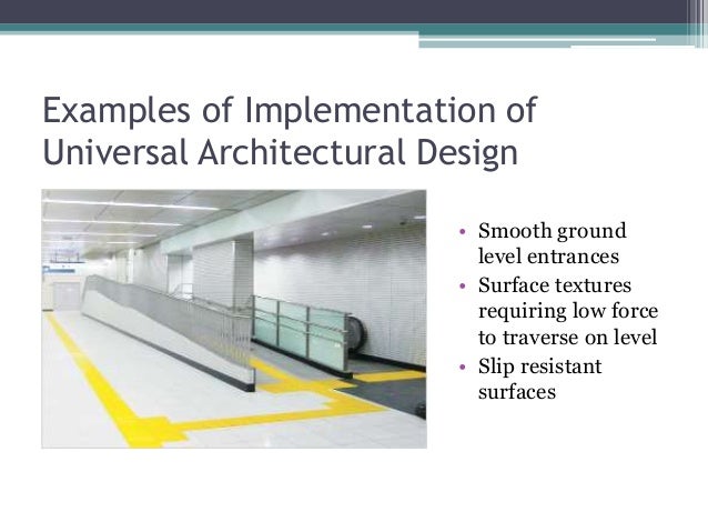 Universal architectural design