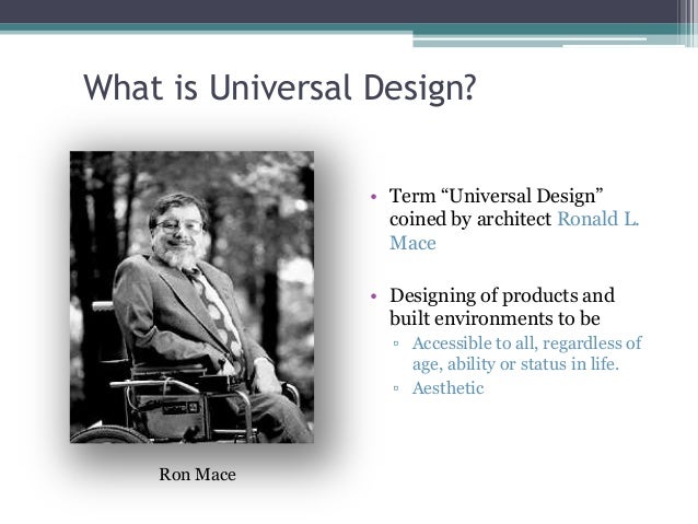 Universal architectural design