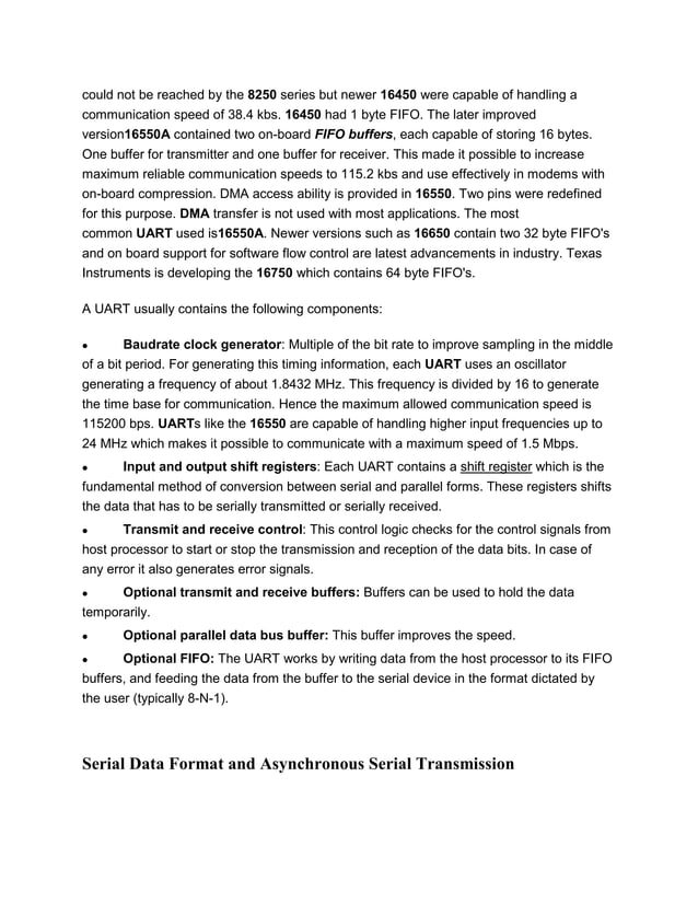 Universal asynchronous receiver_transmitter_uart_rs232 | PDF