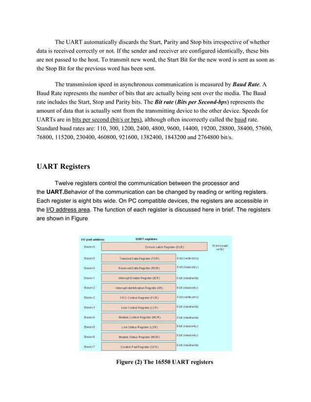 Universal asynchronous receiver_transmitter_uart_rs232 | PDF