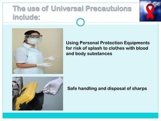 Universal bi osafety precautions | PPT